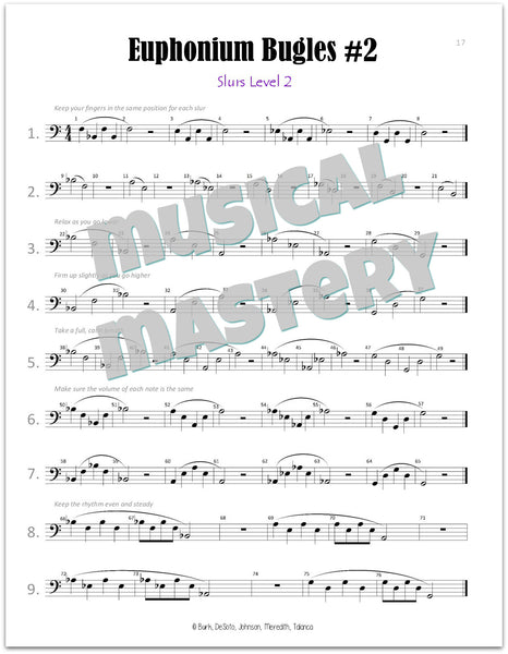 Musical Mastery for Band Euphonium Book 1 – MRNS Music