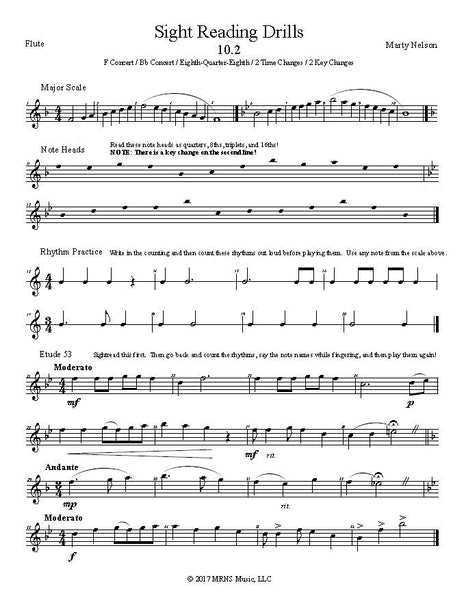 Sight-Reading Drills for Bassoon – MRNS Music